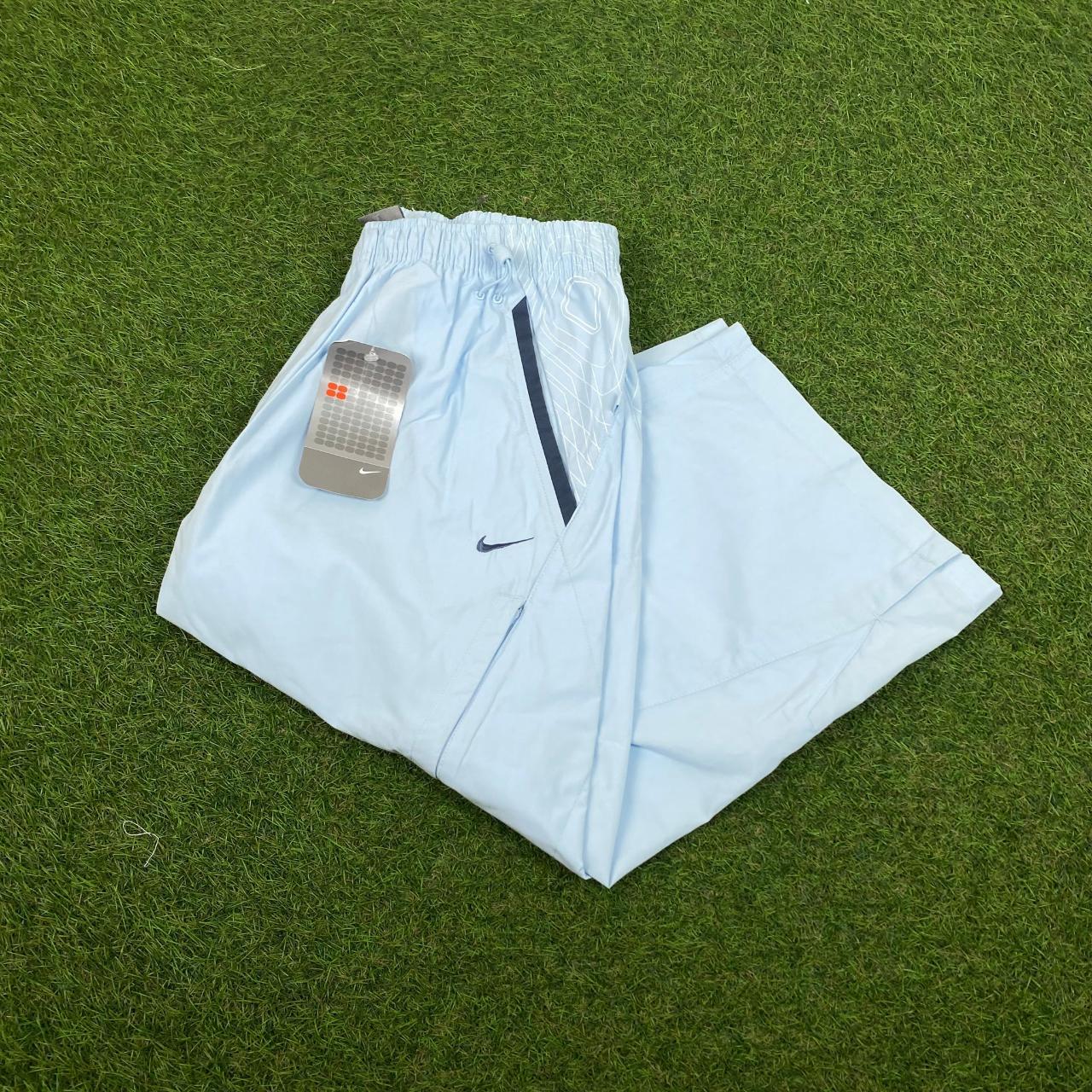 Nike Air Max Shorts Baby Blue Large Fits -... - Depop