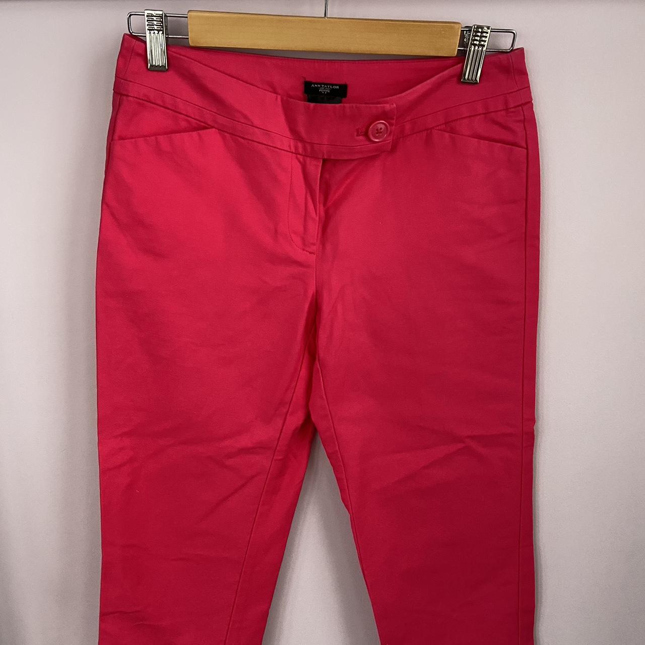 Hot pink capris. These tailored pants have no... | Depop