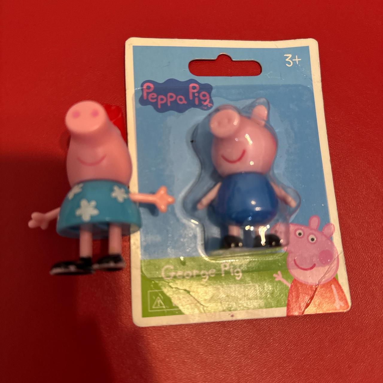 Peppa Pig George Pig figure George never opened but... | Depop