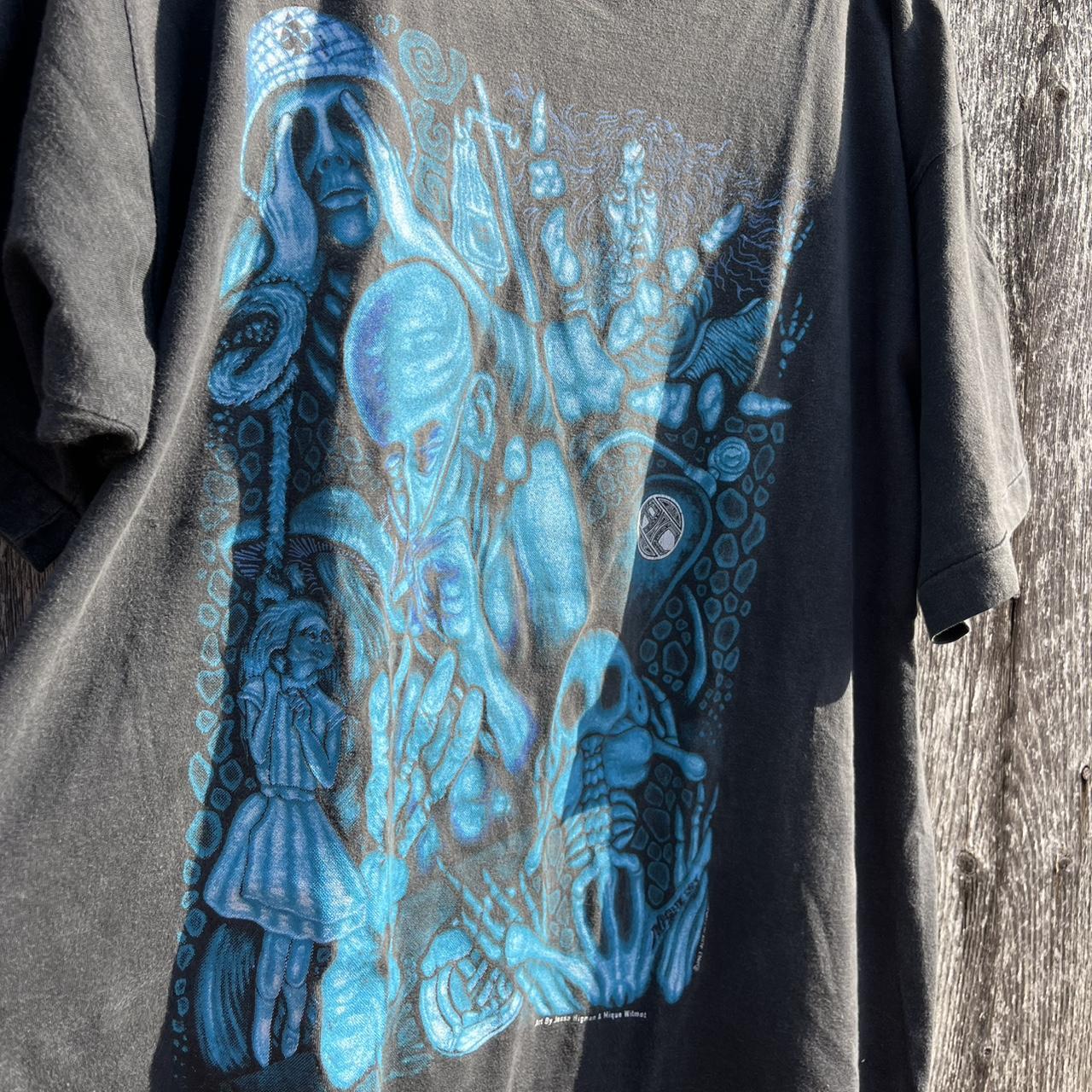 Vintage 1993 Alice In Chains sick man tee European... | Depop