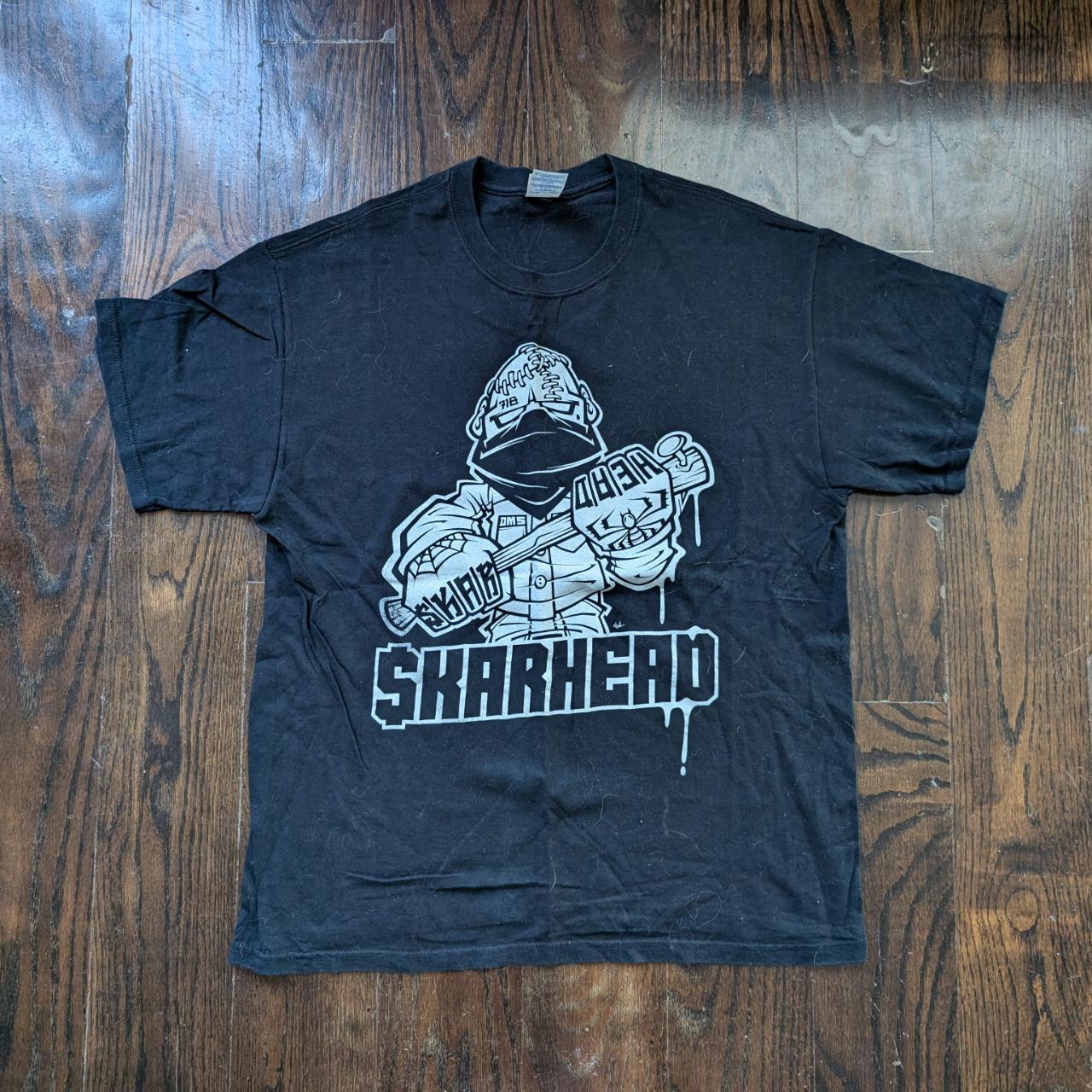 Skarhead shirt. Shirt is in great condition. Only... - Depop