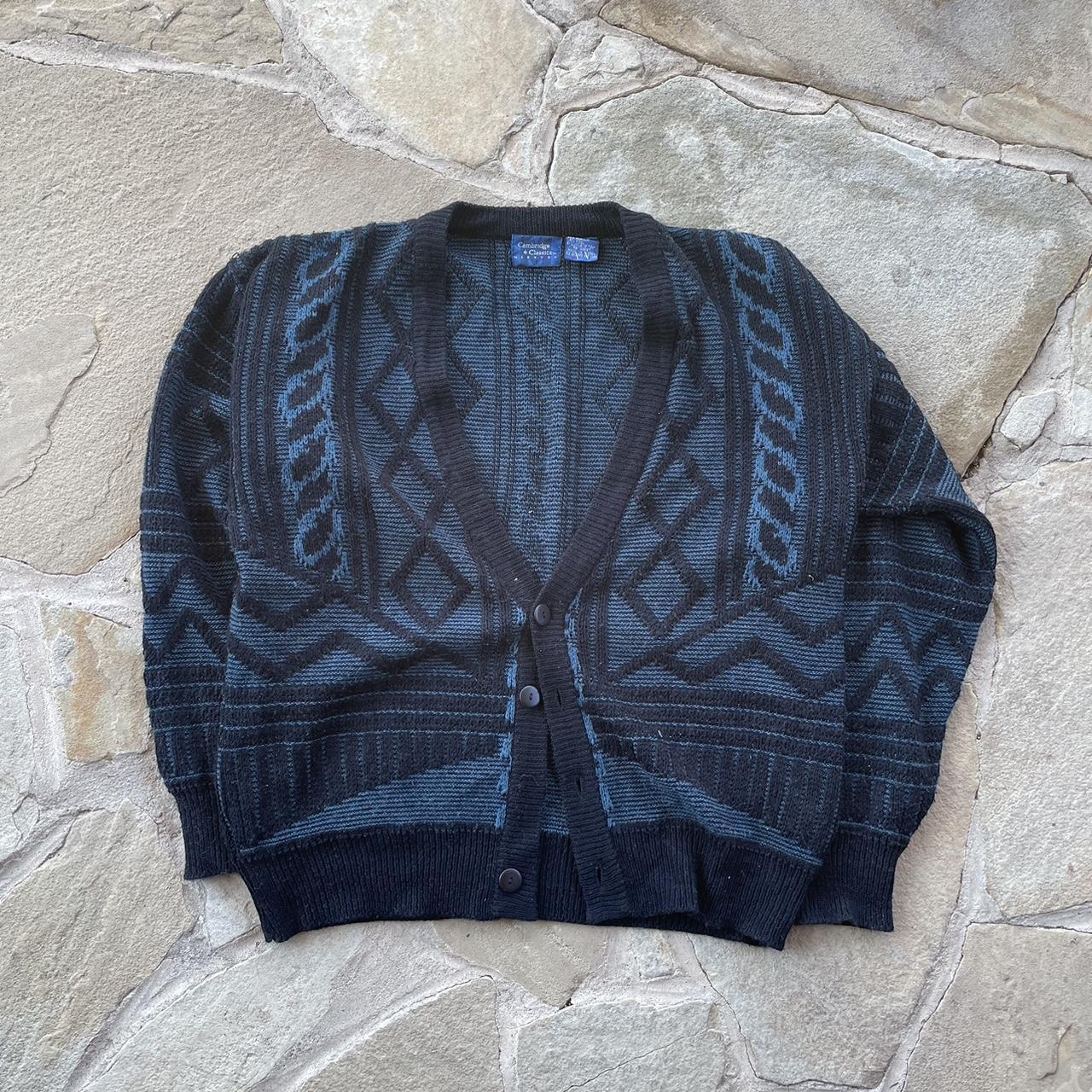 Vintage Cambridge classics cardigan -Mens M... - Depop