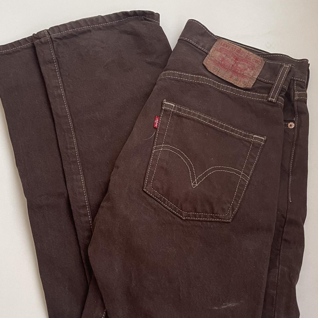 Brown 501 Levi’s Jeans Size 30 x 32 Always Send... - Depop