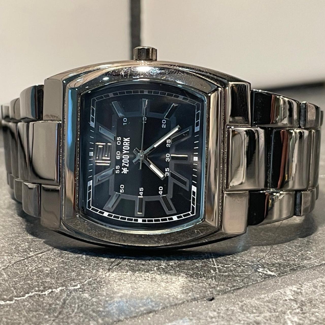 Men’s Zoo York Black Chrome Watch - New... - Depop