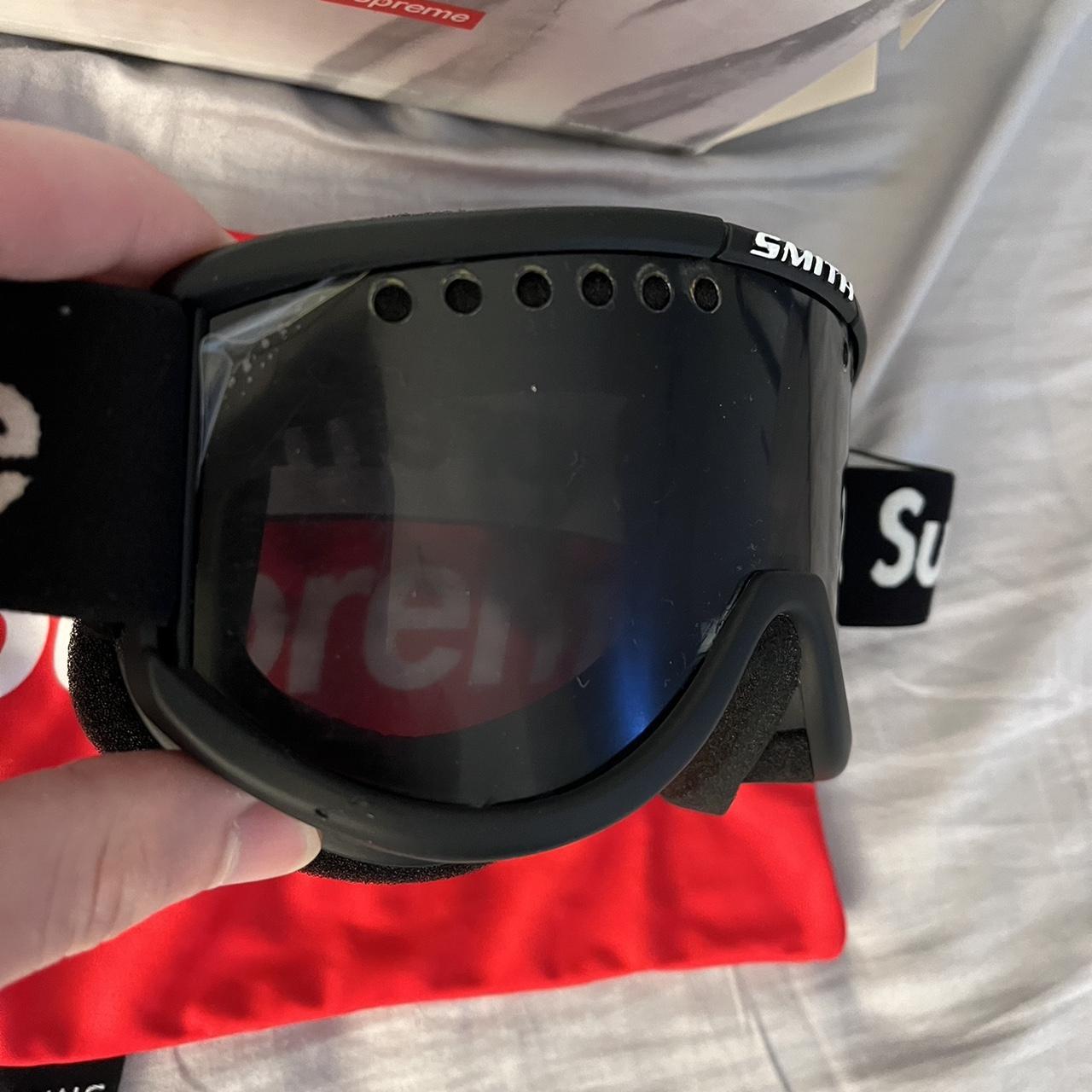 Supreme x Smith Snowboard / Ski Goggles - Black... - Depop