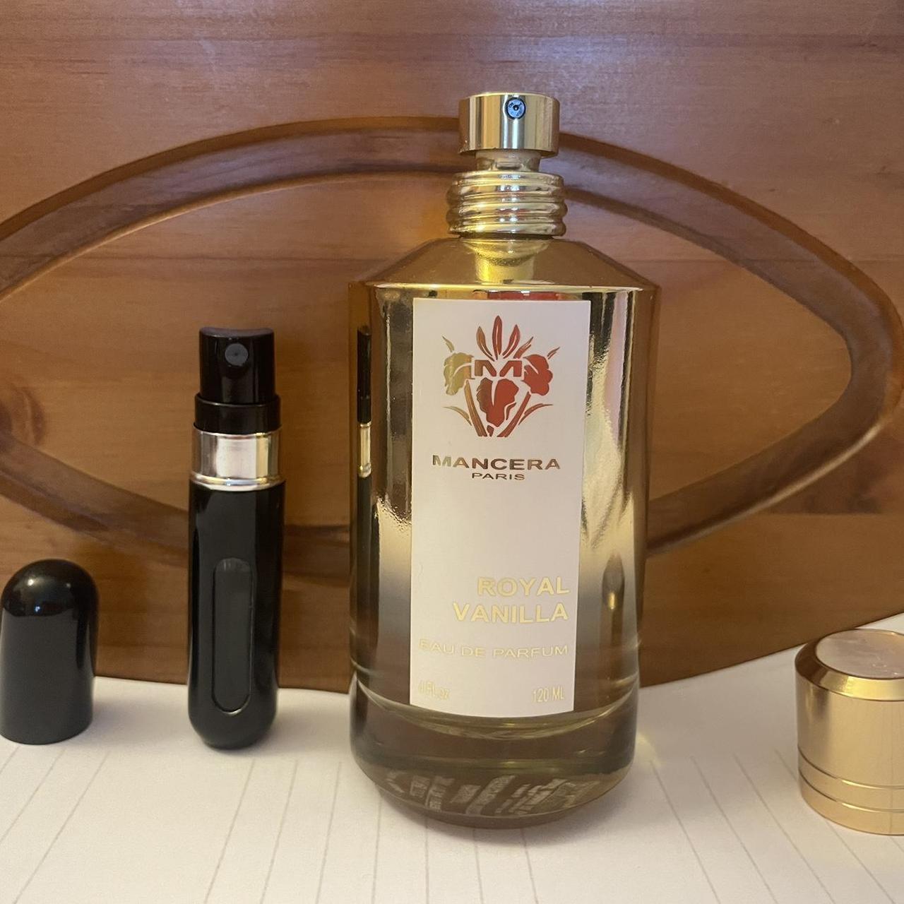 Mancera Royal vanilla 120ml bottle 3ml sample Niche... - Depop