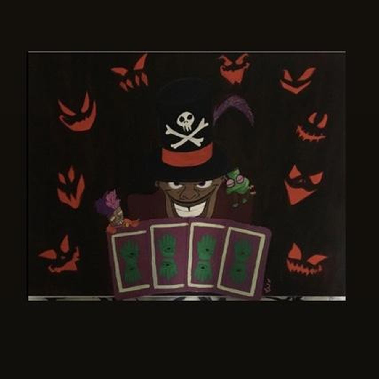 Disney voodoo man art piece. Created with acrylic... - Depop