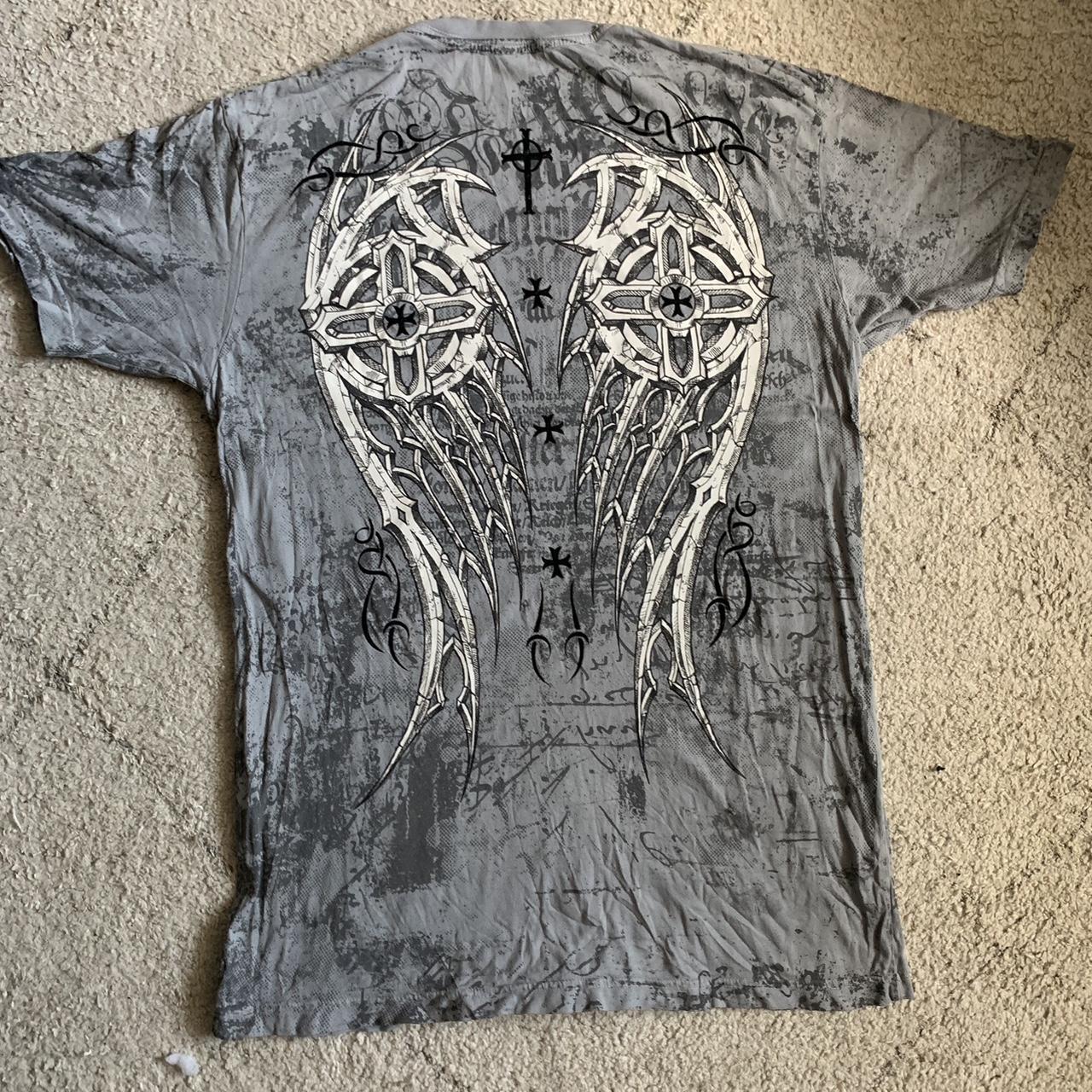 Xtreme couture tee Super sick graphic Size large - Depop