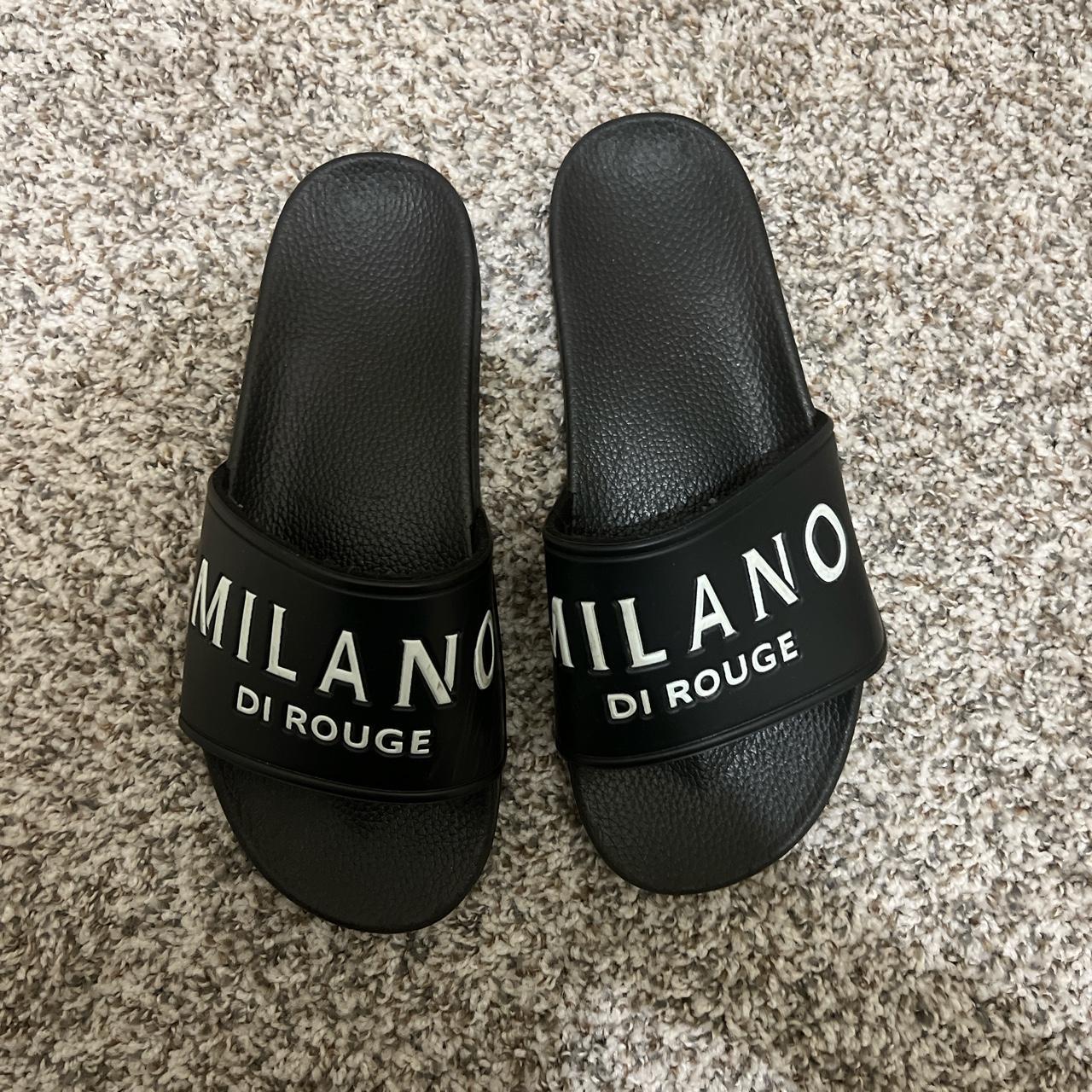 Prada Milano Di Rouge slides - Depop