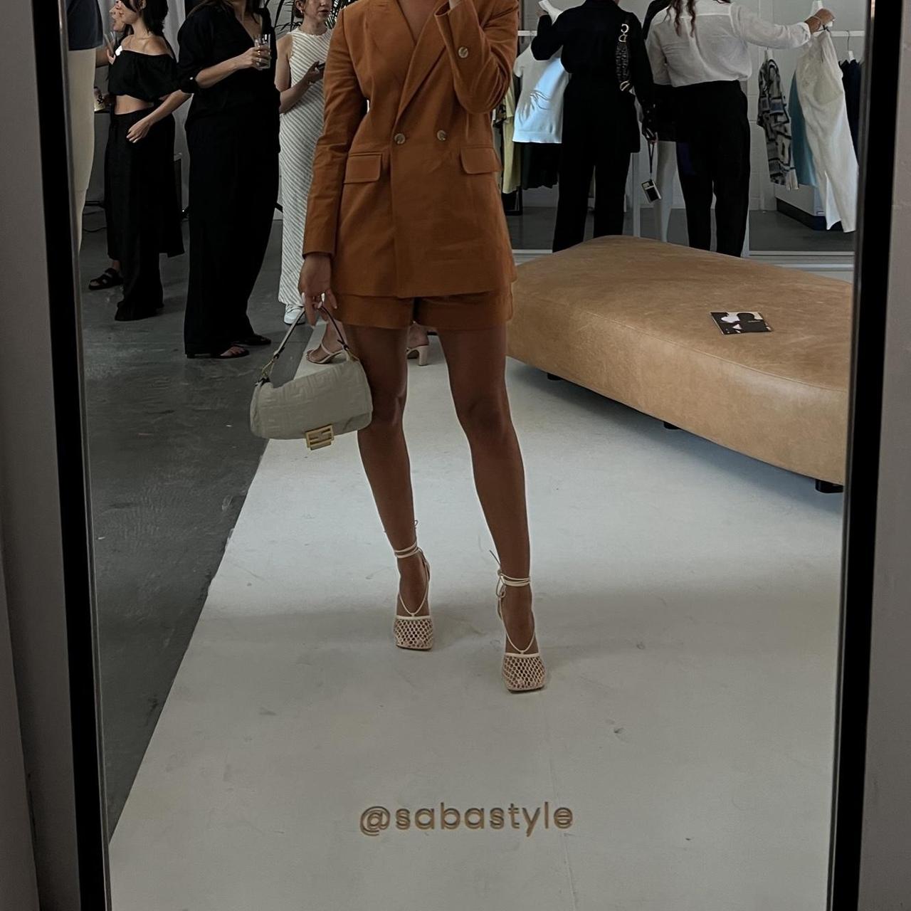 Saba orange blazer & matching shorts. Full set for... - Depop