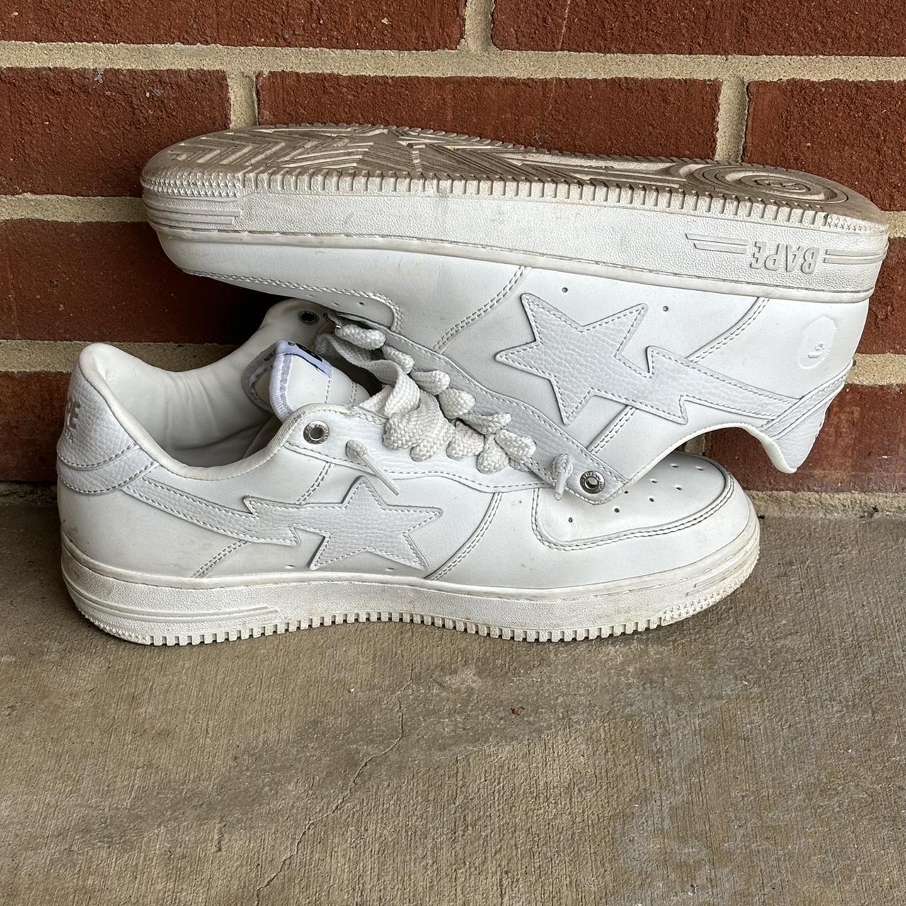 Bapesta Sneakers White - Depop