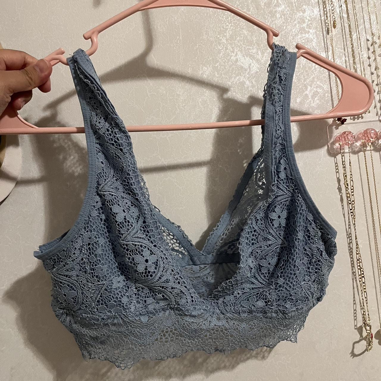 Cute blue bralette Size - Medium Not princess Polly - Depop