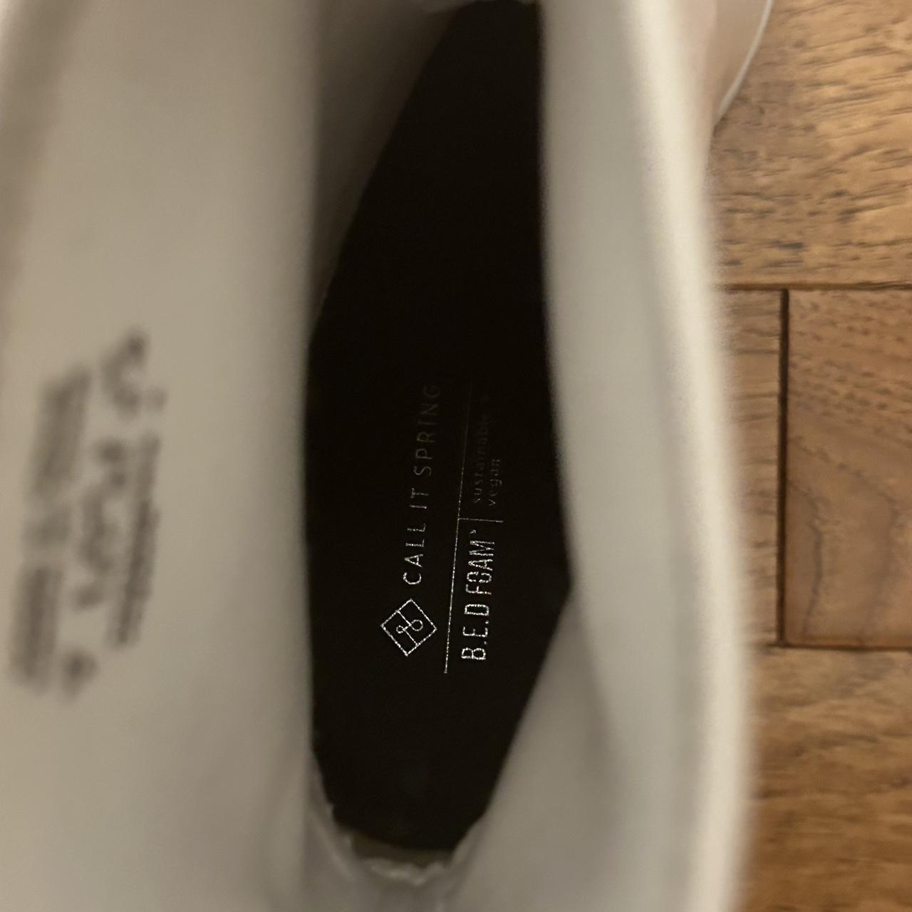 Call it Spring Women's White Boots | Depop