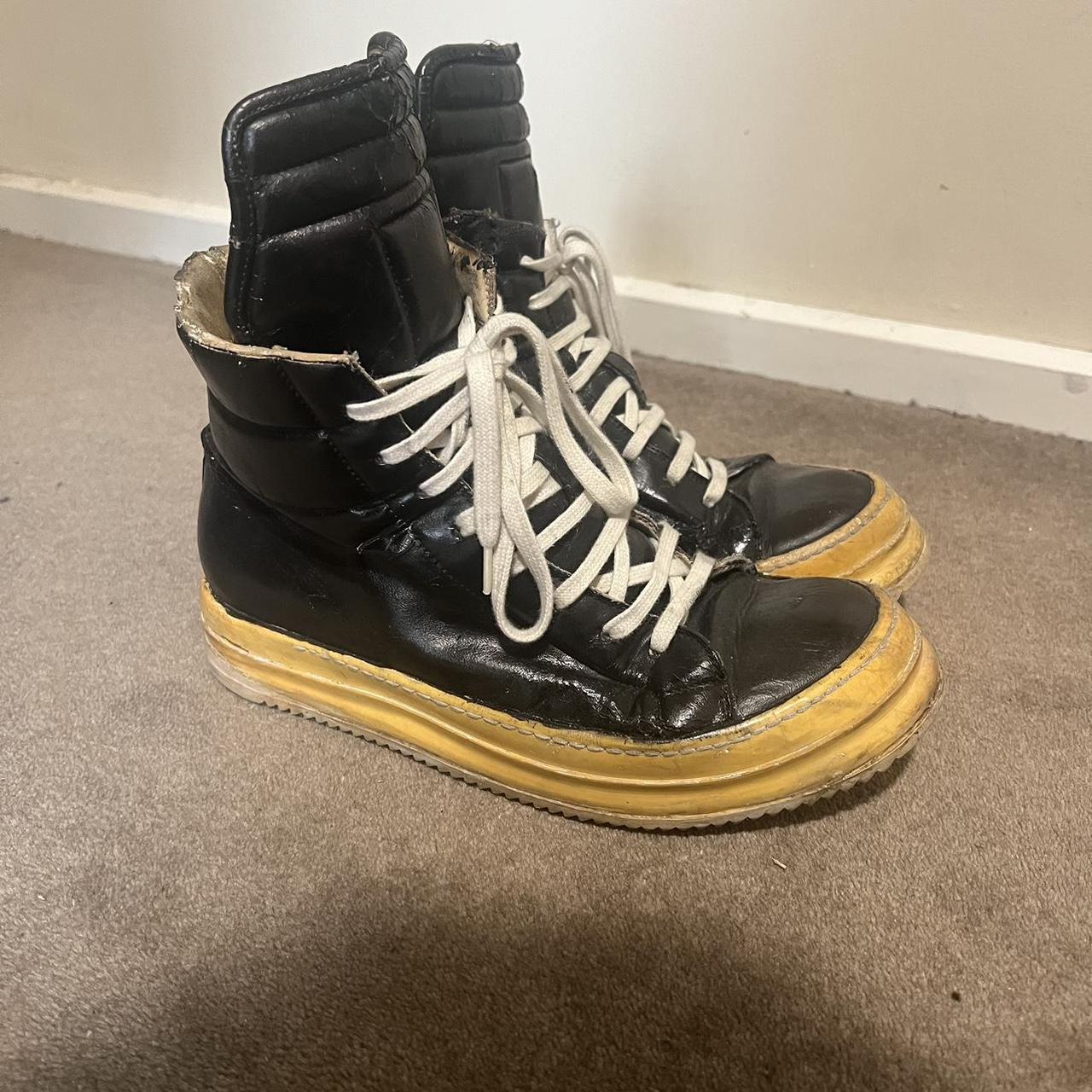 Rick Owens minimal dunks from SS07 In a very beat... - Depop