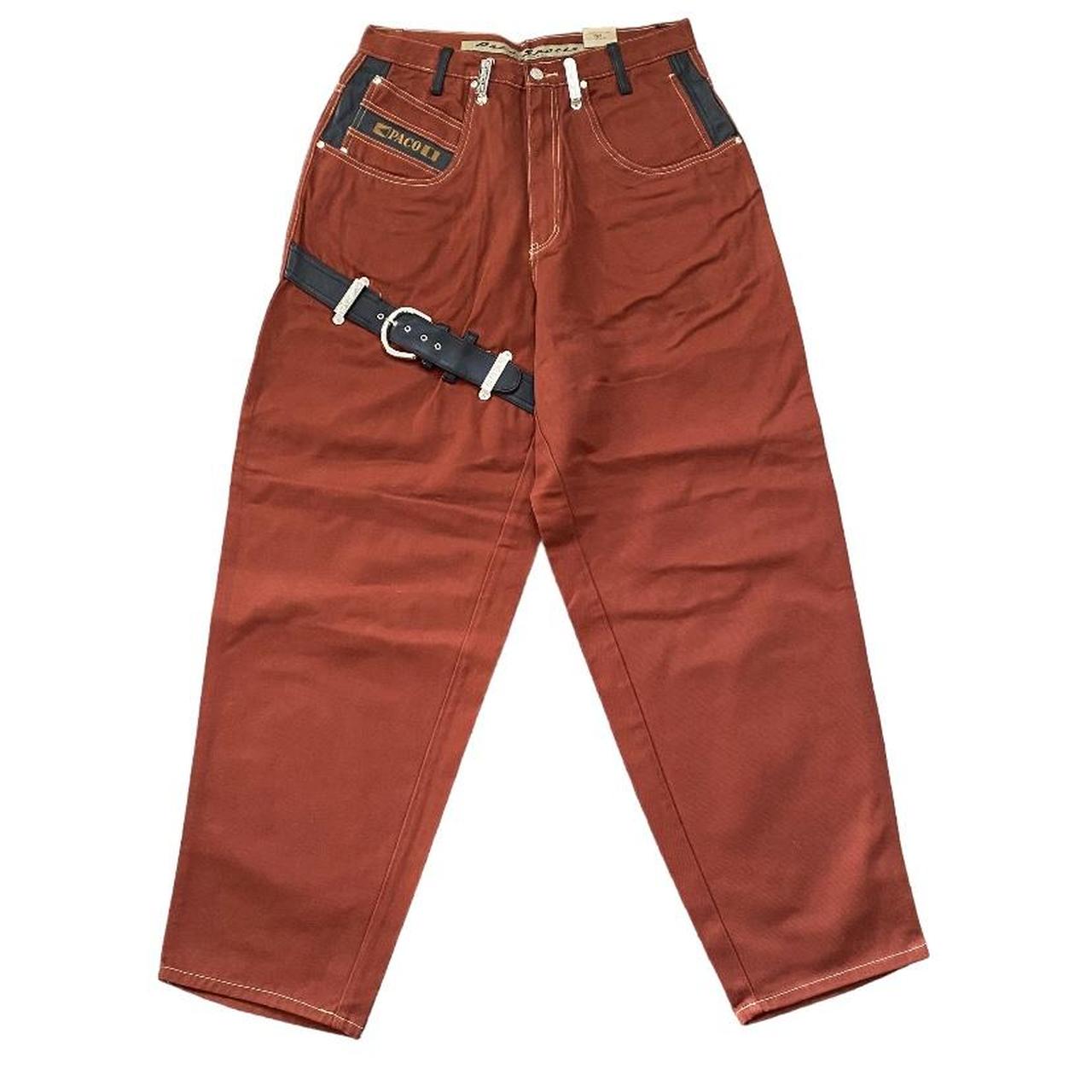 BRAND NEW RED Paco Sport Jeans with Tags Size 32x32... | Depop