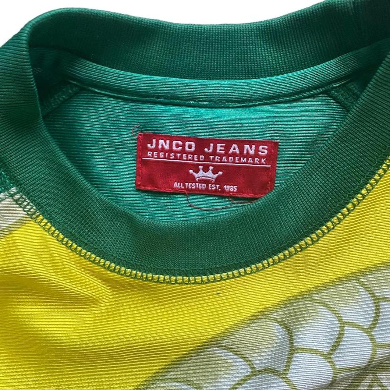 DOPE SNAKE JNCO JEANS JERSEY Size L size tag was... - Depop