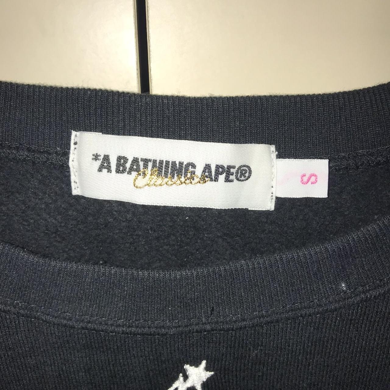 Rare Bape monogram sta star bapesta jumper sweater... - Depop