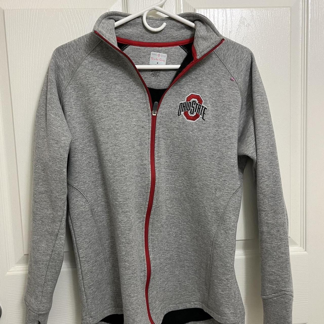 Ohio State zip up sweatshirt -size medium -great... - Depop