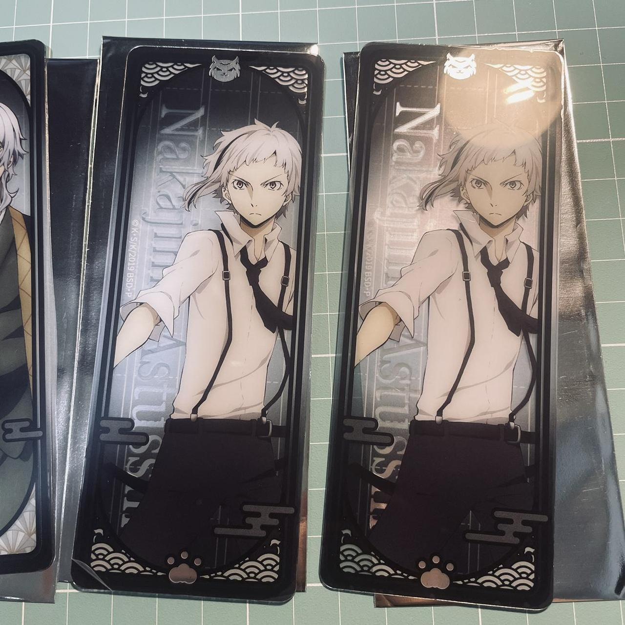 Bungo Stray Dogs official bookmarks Free shipping... - Depop