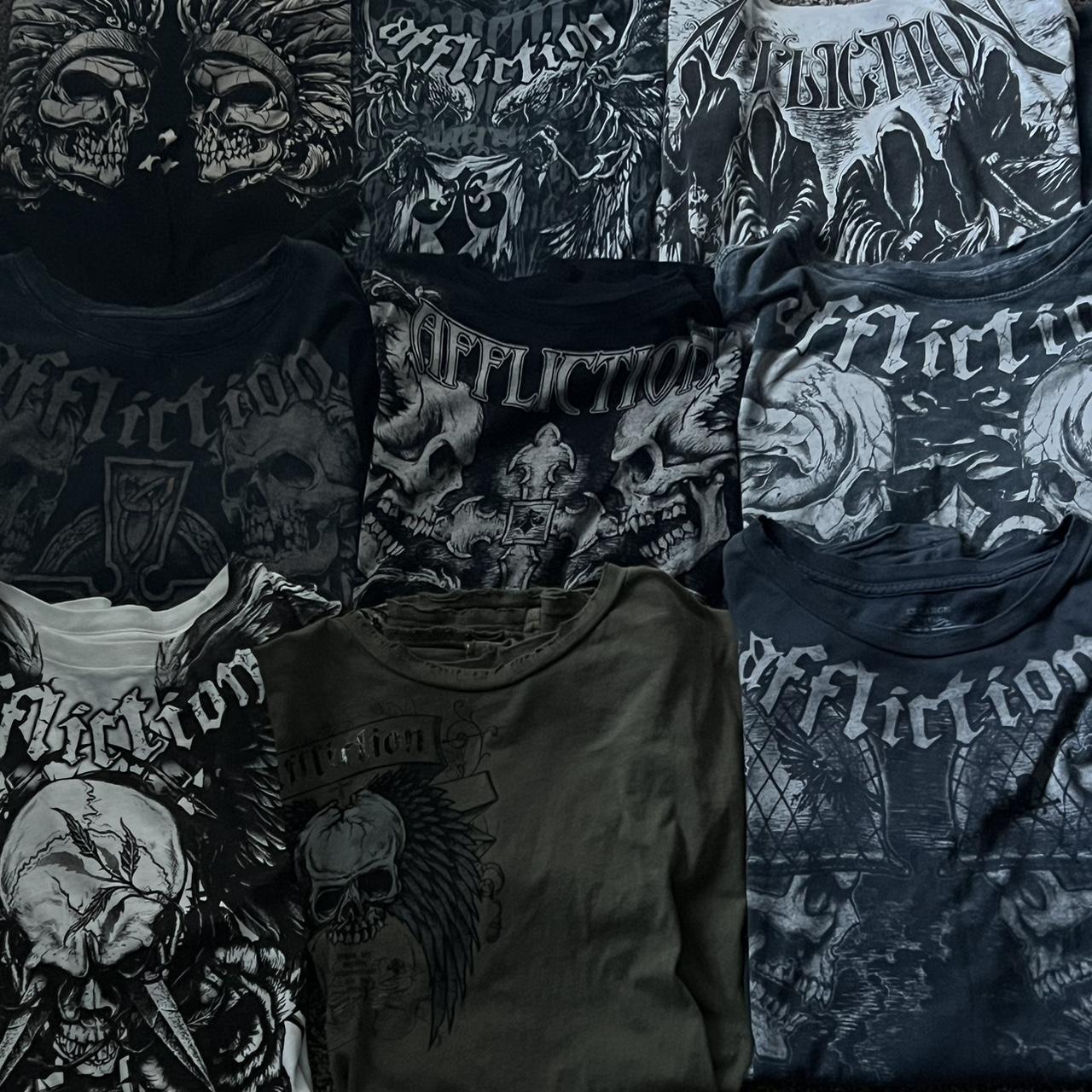affliction t-shirt it will be posted later DONT NOT... | Depop