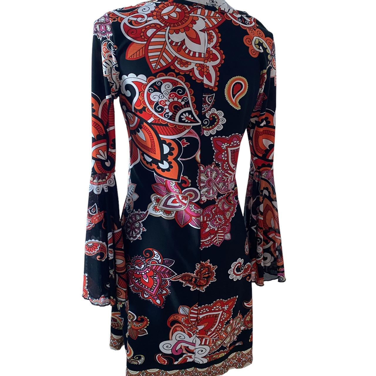 Haani Vintage Style Hippie Boho 80s Dress Petite... - Depop