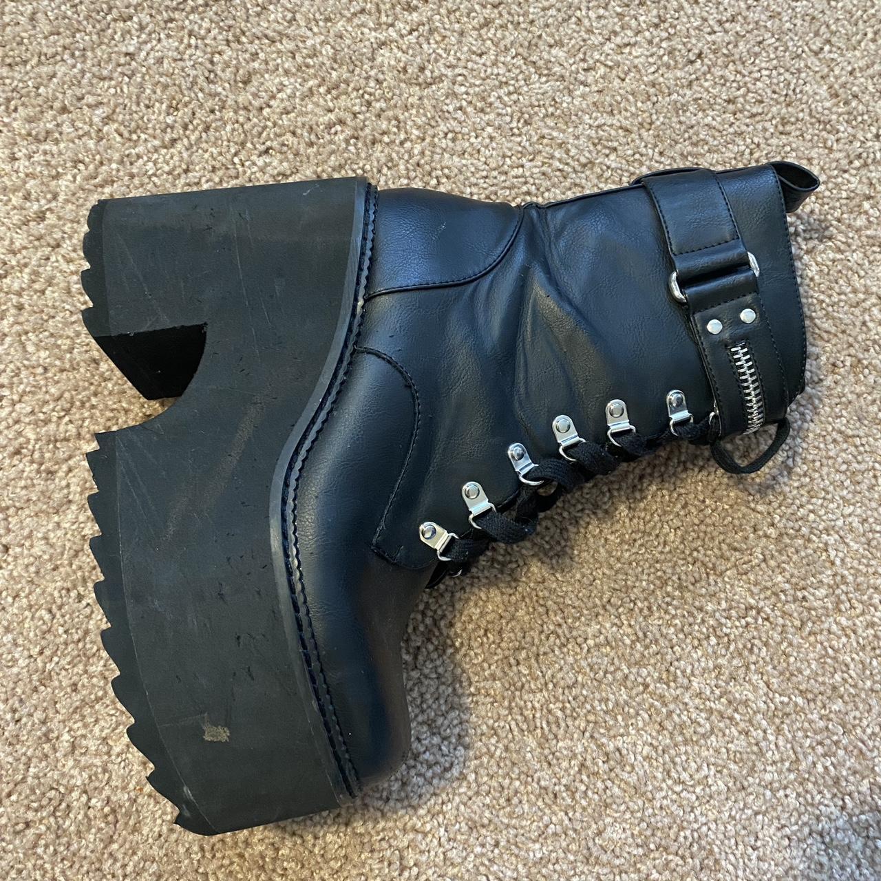 !! KILLSTAR PLATFORM BOOTS !! !THEY ARE SCRATCHED... - Depop