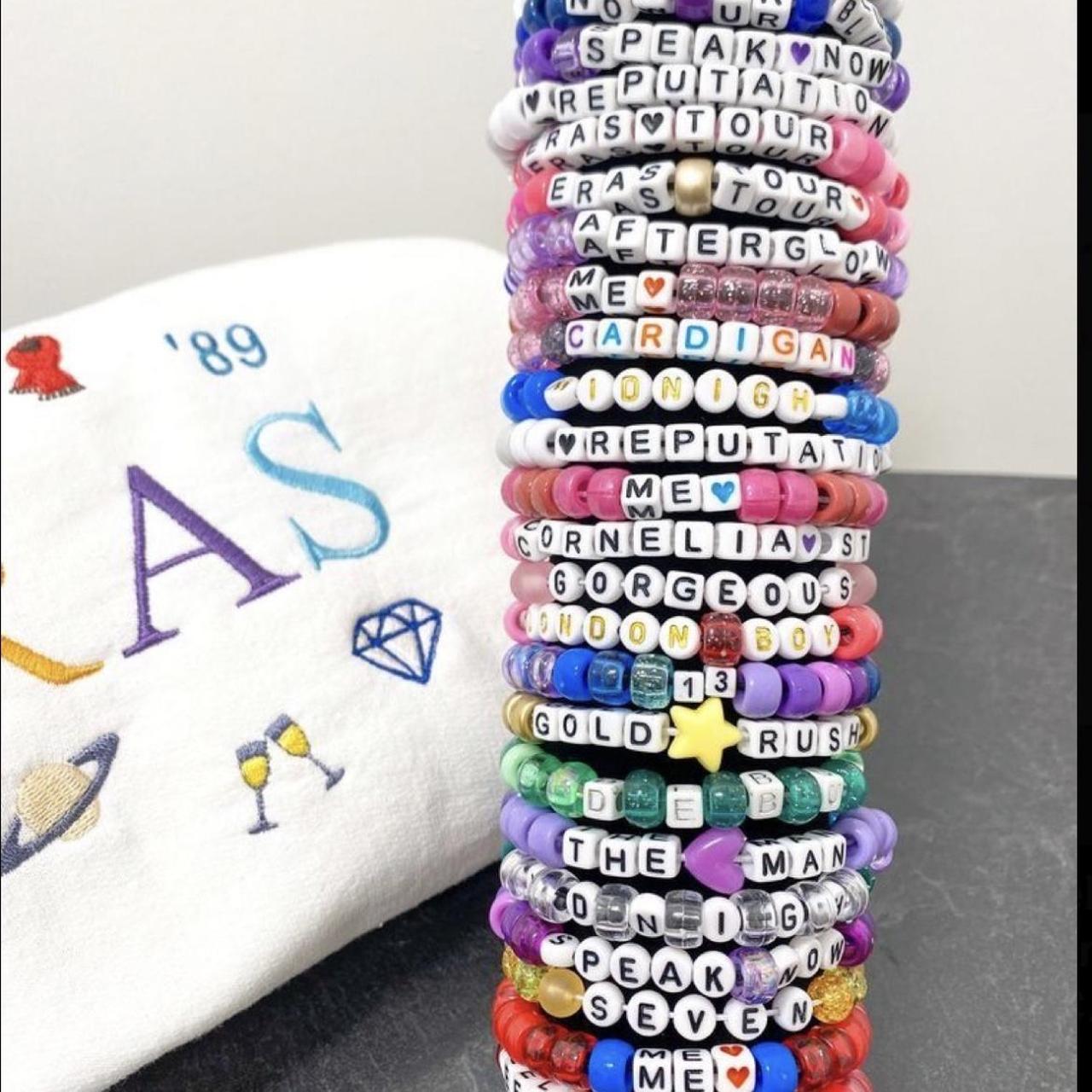 3 mystery taylor swift friendship bracelets! if you... - Depop