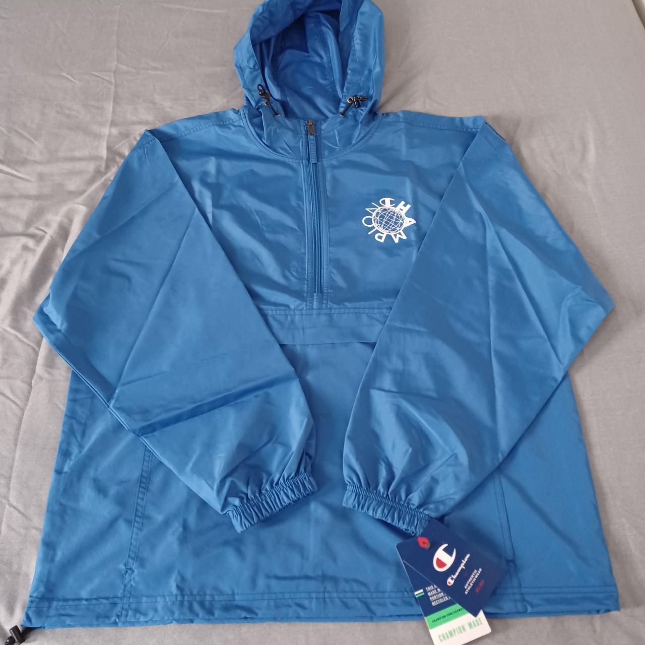 Brand new Champion windbreaker size large #y2k... - Depop