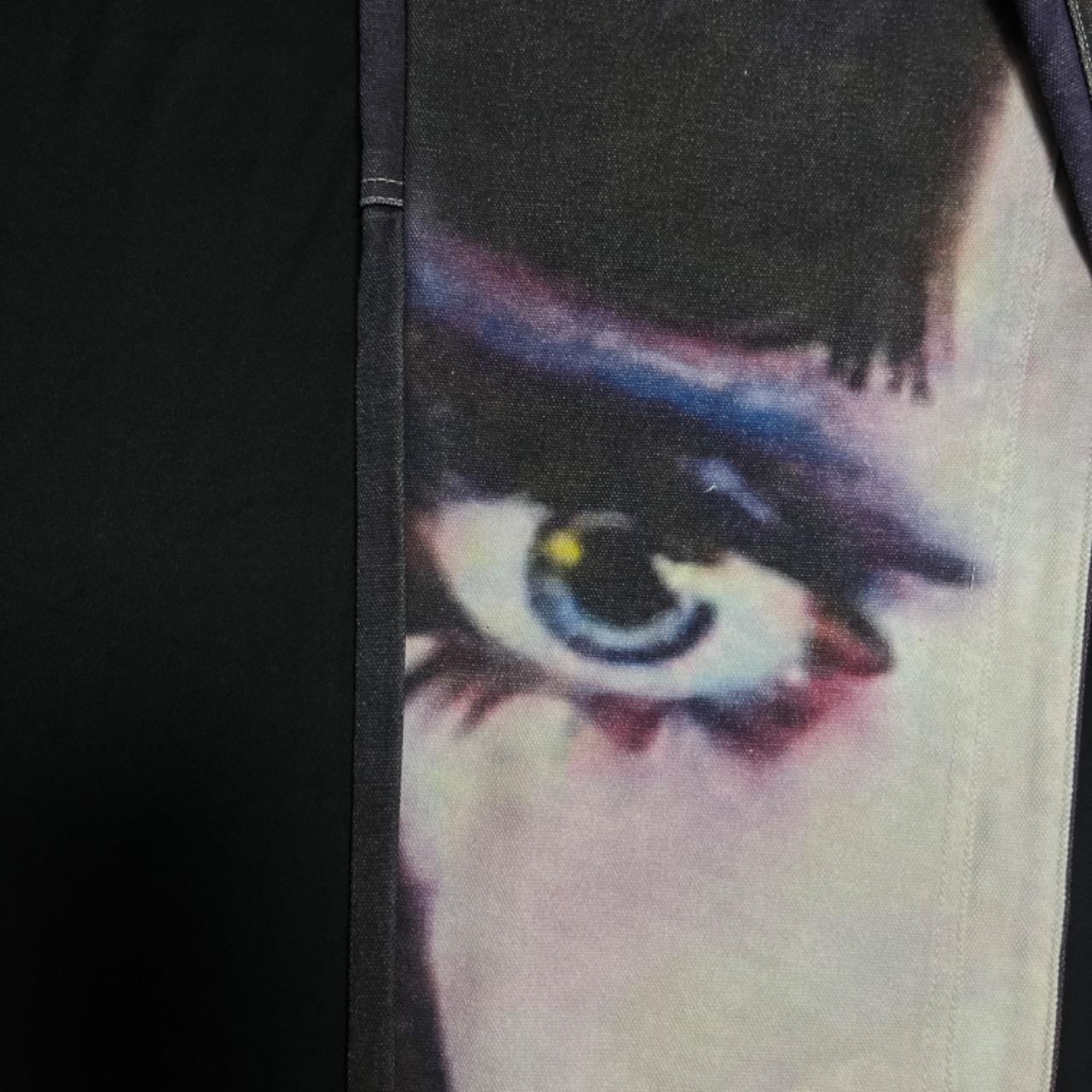 Rare Don Carta Third Eye Print Double Knee Workpants... - Depop