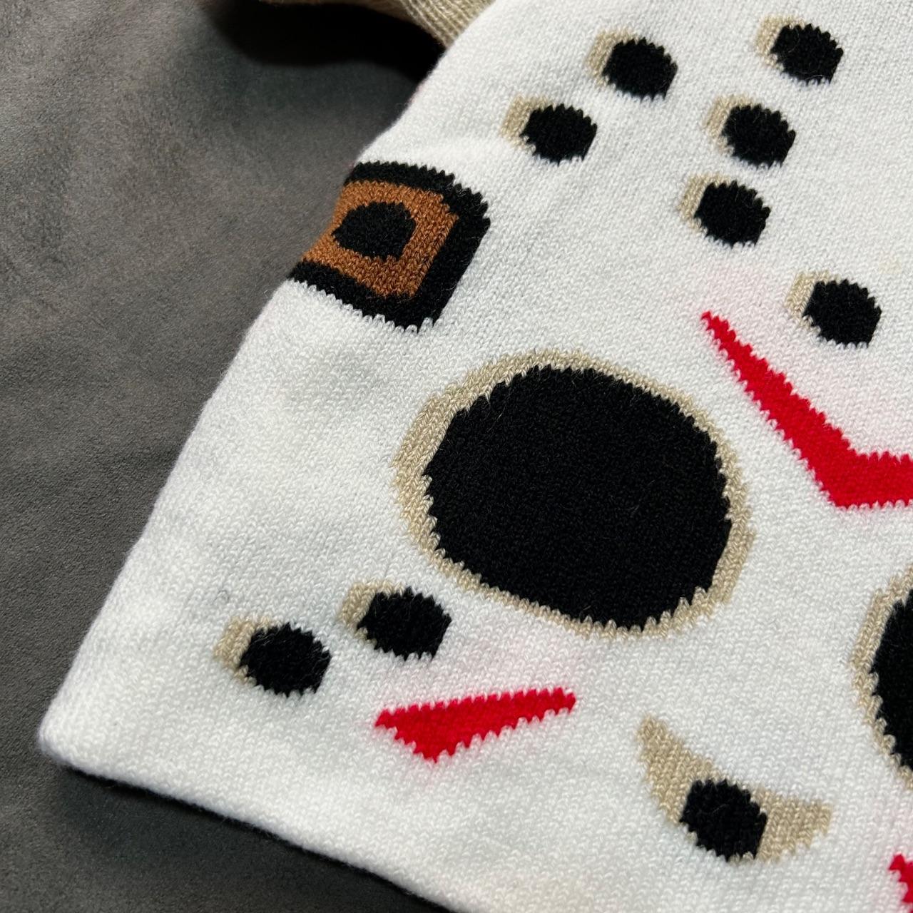 Rare Jason Hockey Mask No Cuff White Beanie Hat... - Depop