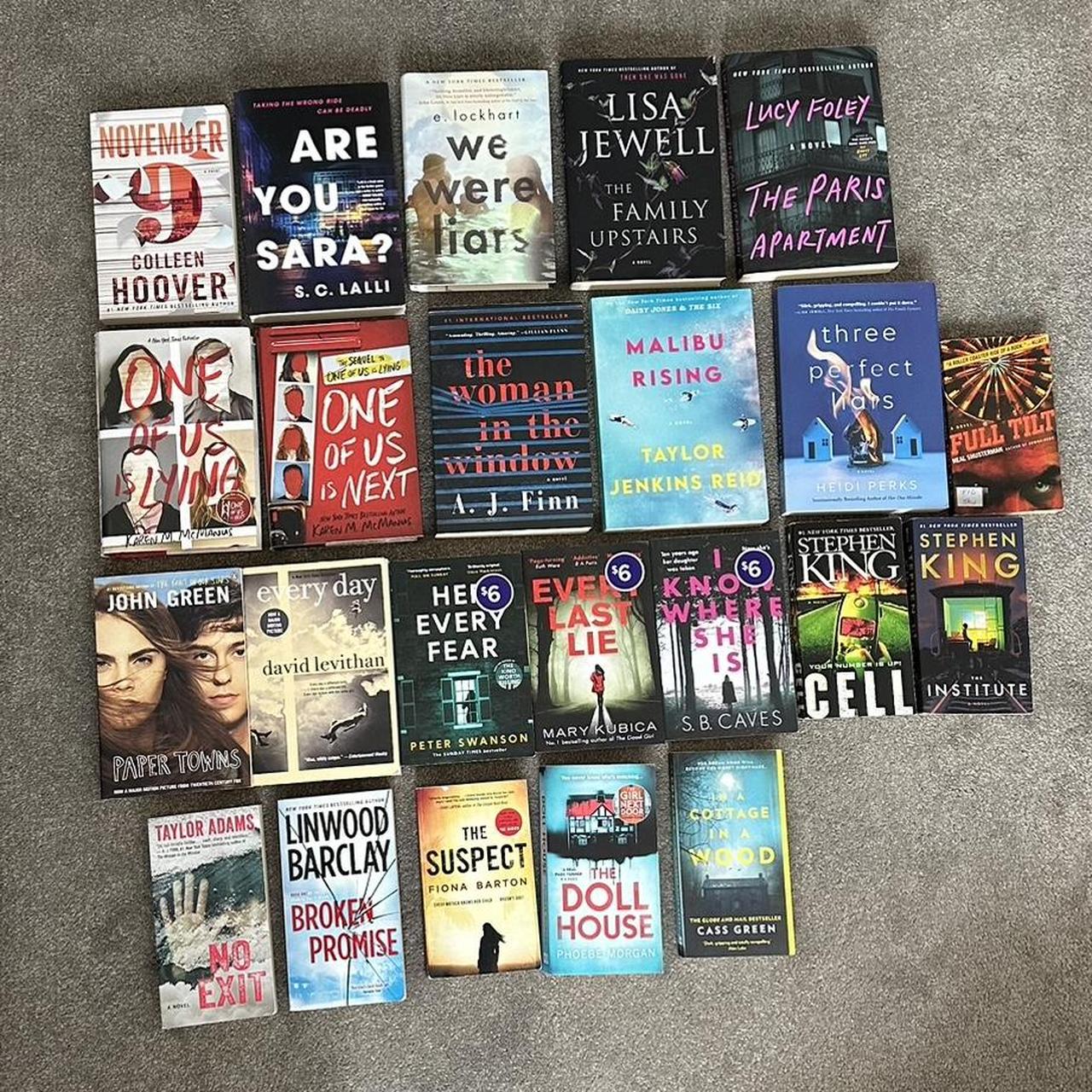 Booktok books in great condition! Do not purchase... - Depop