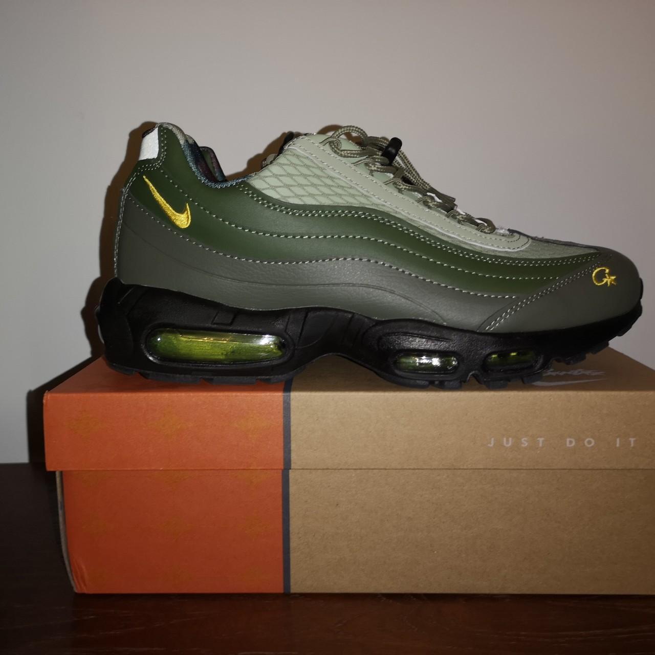 Nike cortiez 95s worn them once but abit small, one... - Depop