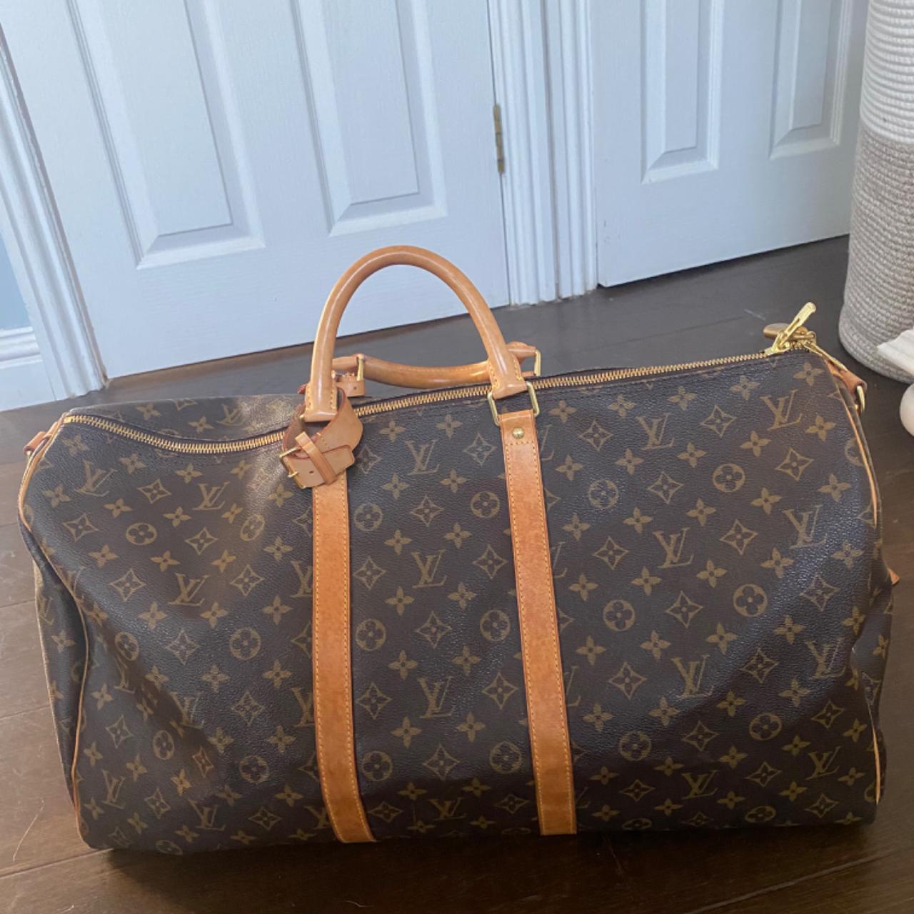 Louis Vuitton duffel bag in excellent condition,... - Depop