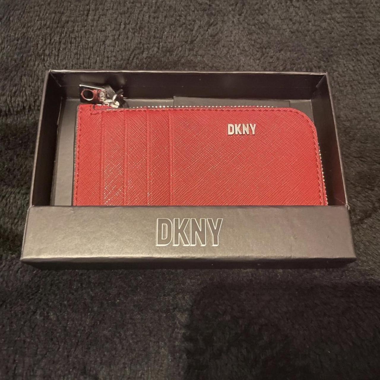 DKNY red card holder wallet. Brand new. Free uk... - Depop