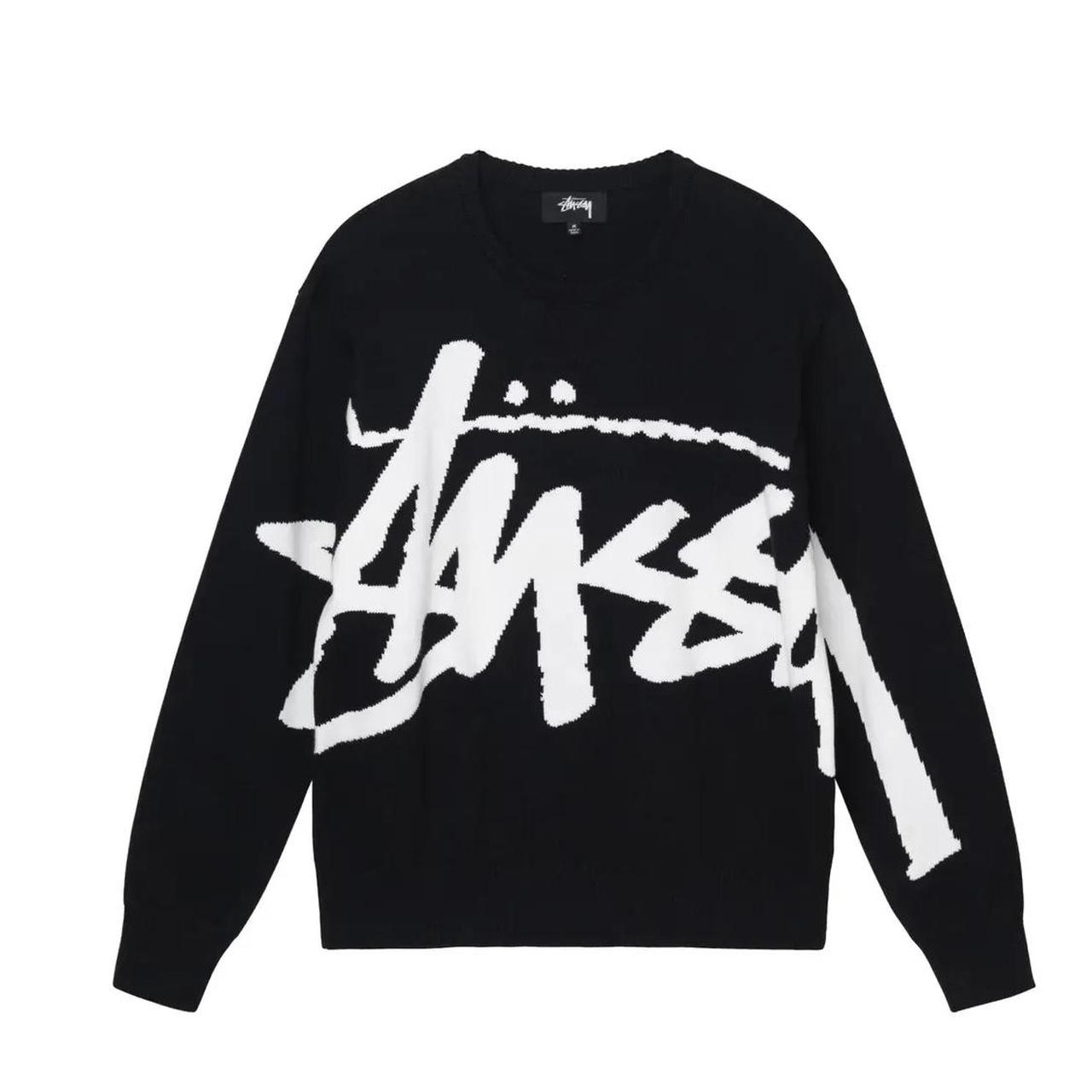 STUSSY KNIT SWEATER *RARE WORN ONCE NO FLAWS SEND... - Depop