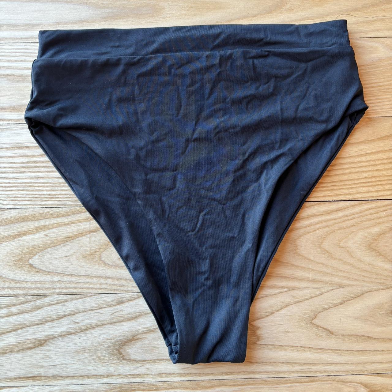 Toast Swimwear high rise bottoms in black. Nice... - Depop