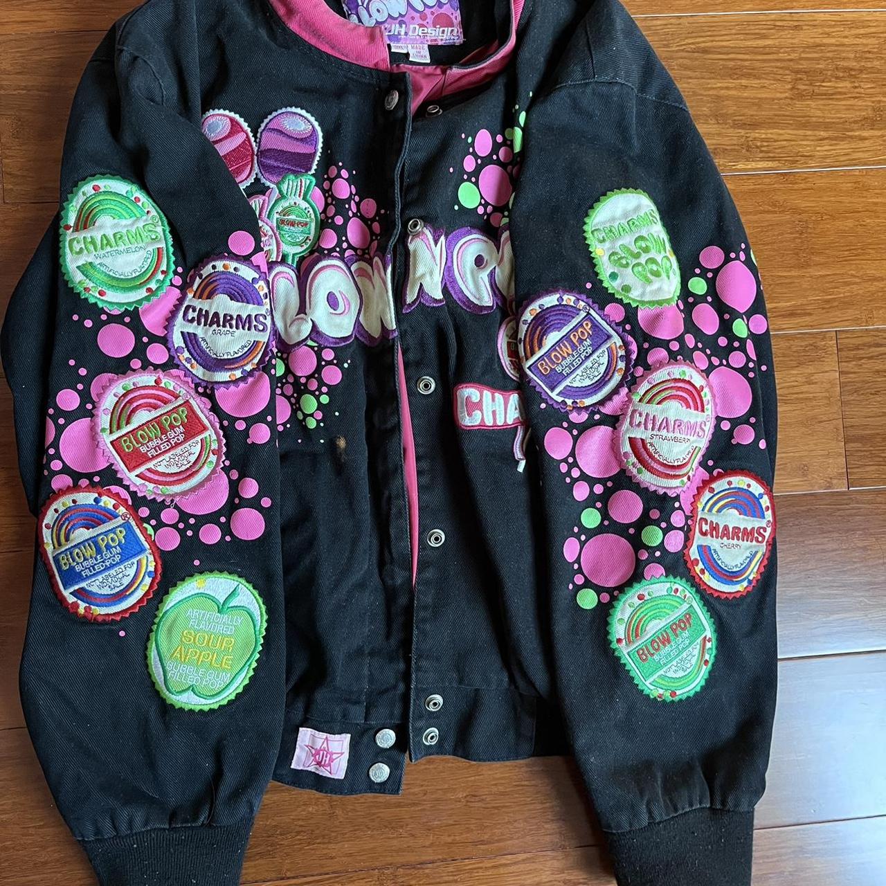 Blow pop AOP racing jacket Adult M - Depop