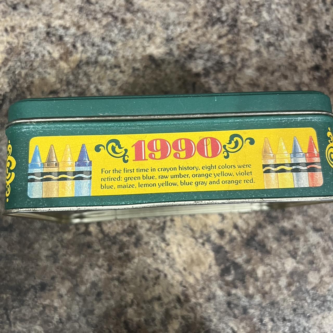 Crayola 1903 Collector's Colors metal tin crayons. - Depop
