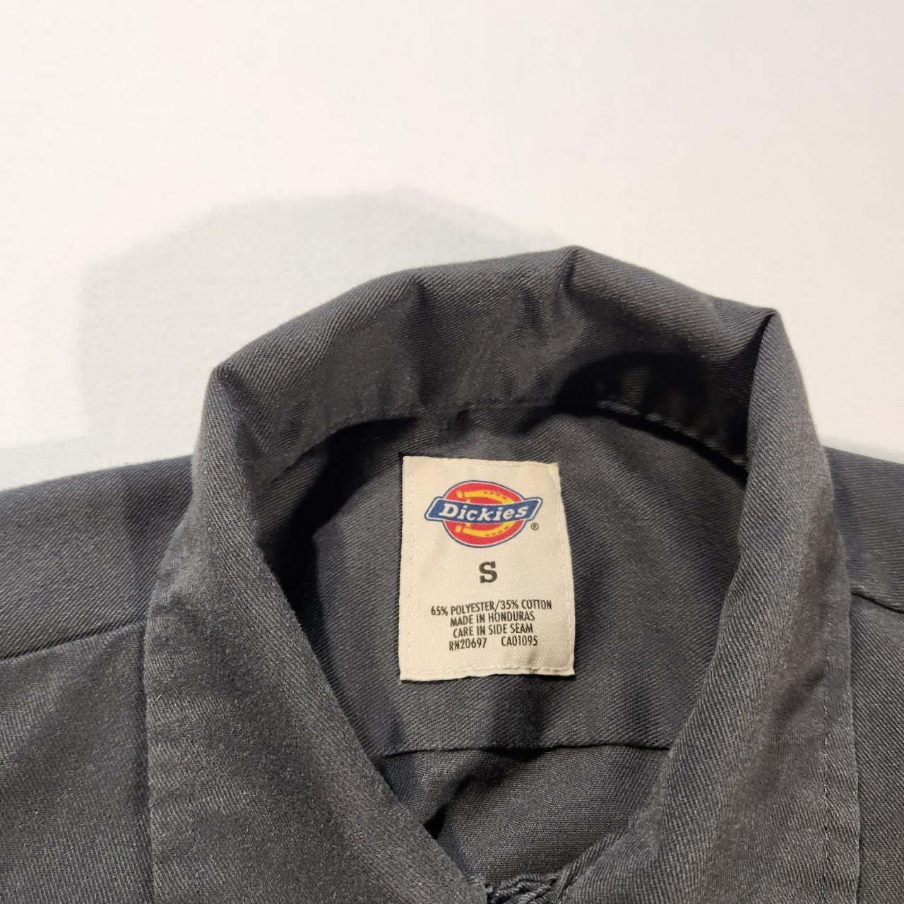 Dickies Gray Work Shirt! Size: Small Condition:... - Depop