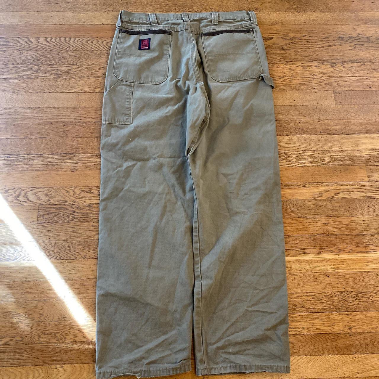 Nice wrangler riggs carpenter pants Size... - Depop