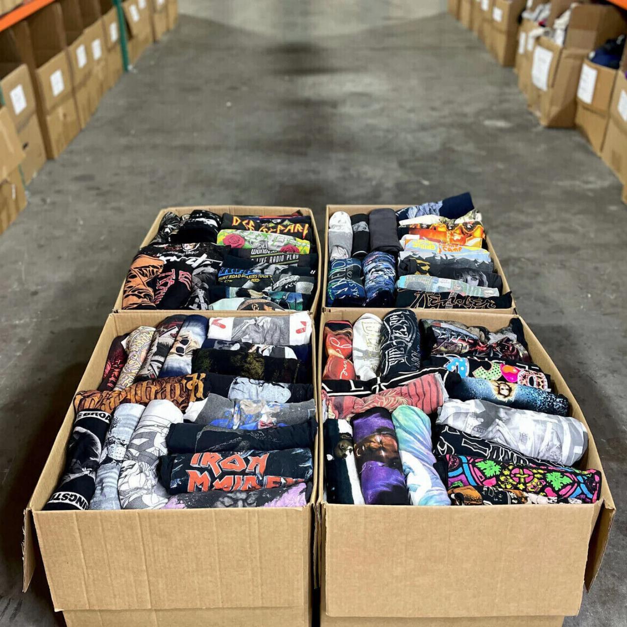 Mix Shirt Lot Mystery Box -Misc Sizes 10Pc Lot Misc... - Depop