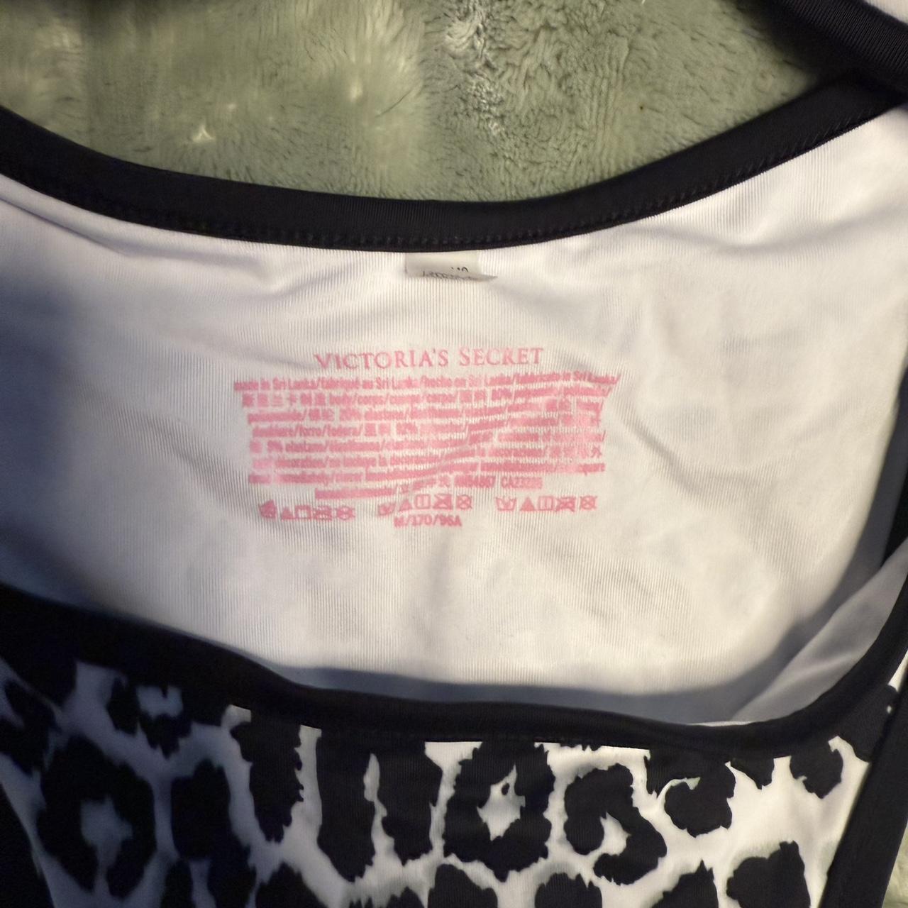 Black and white Leopard print Victoria secret... | Depop