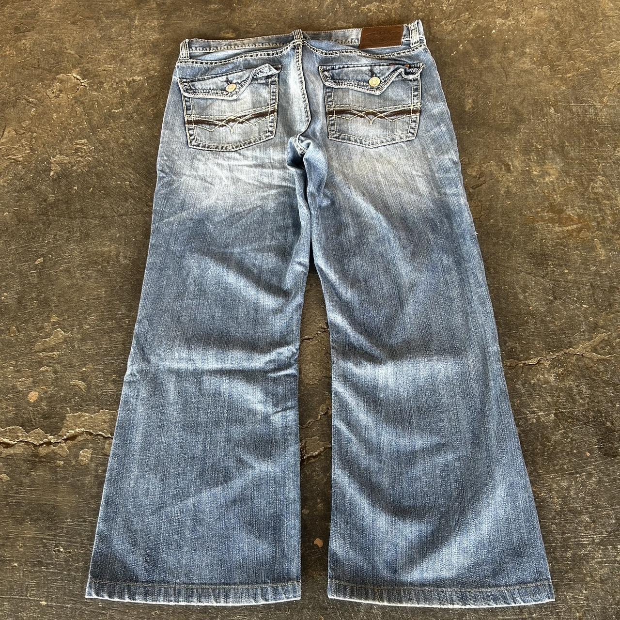 Vintage Goth Grunge Y2K 2000s Seven7 Bootcut... - Depop