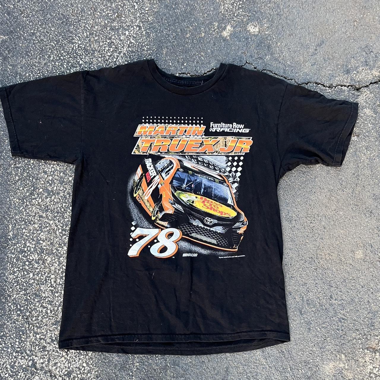 Vintage racing tee shirt size Large - Depop