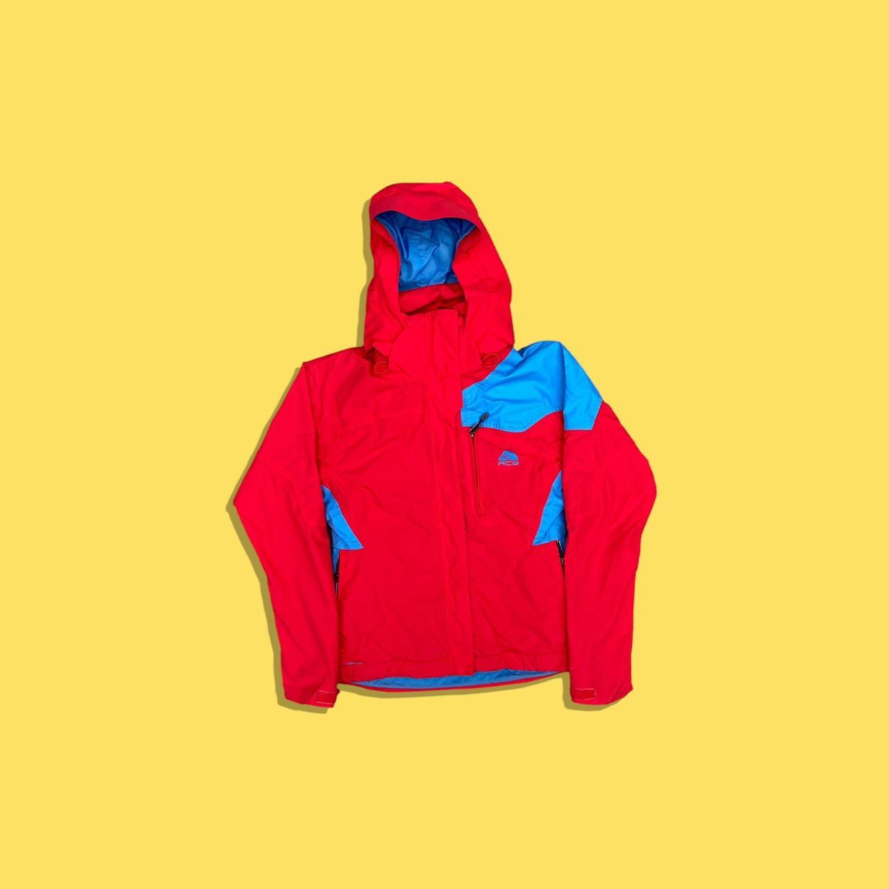 Nike ACG Ski Coat Red Blue High quality jacket... - Depop