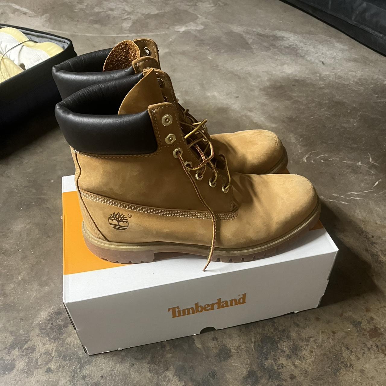 almost new timbs dm me for any questions or extra... - Depop