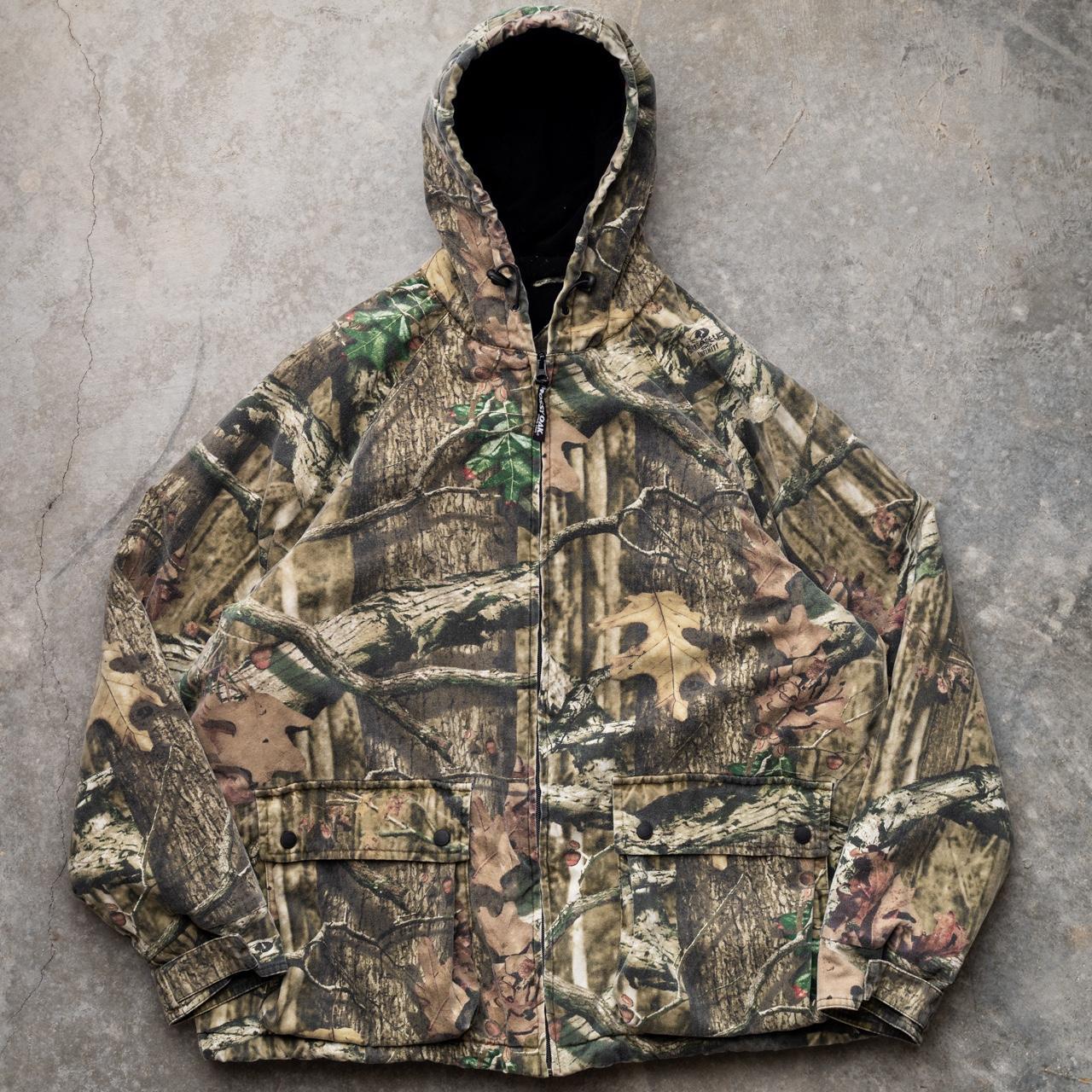 MOSSY OAK BREAK UP INFINITY REAL TREE CAMO HOODED... - Depop