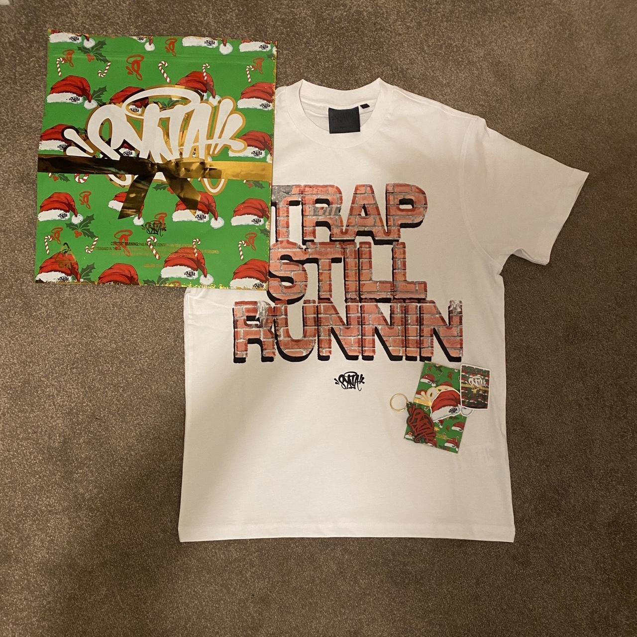 SYNA World trap still runnin T-shirt Comes with... - Depop