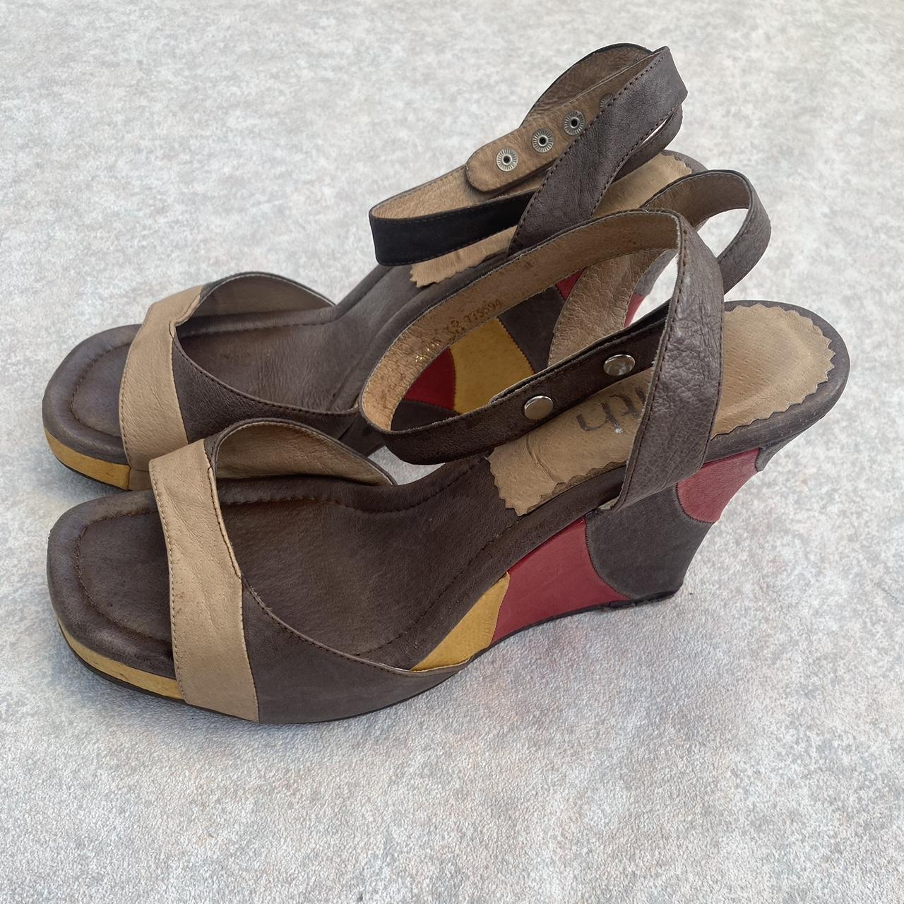 Y2K vintage faith wedges Size 5 See pictures for... | Depop
