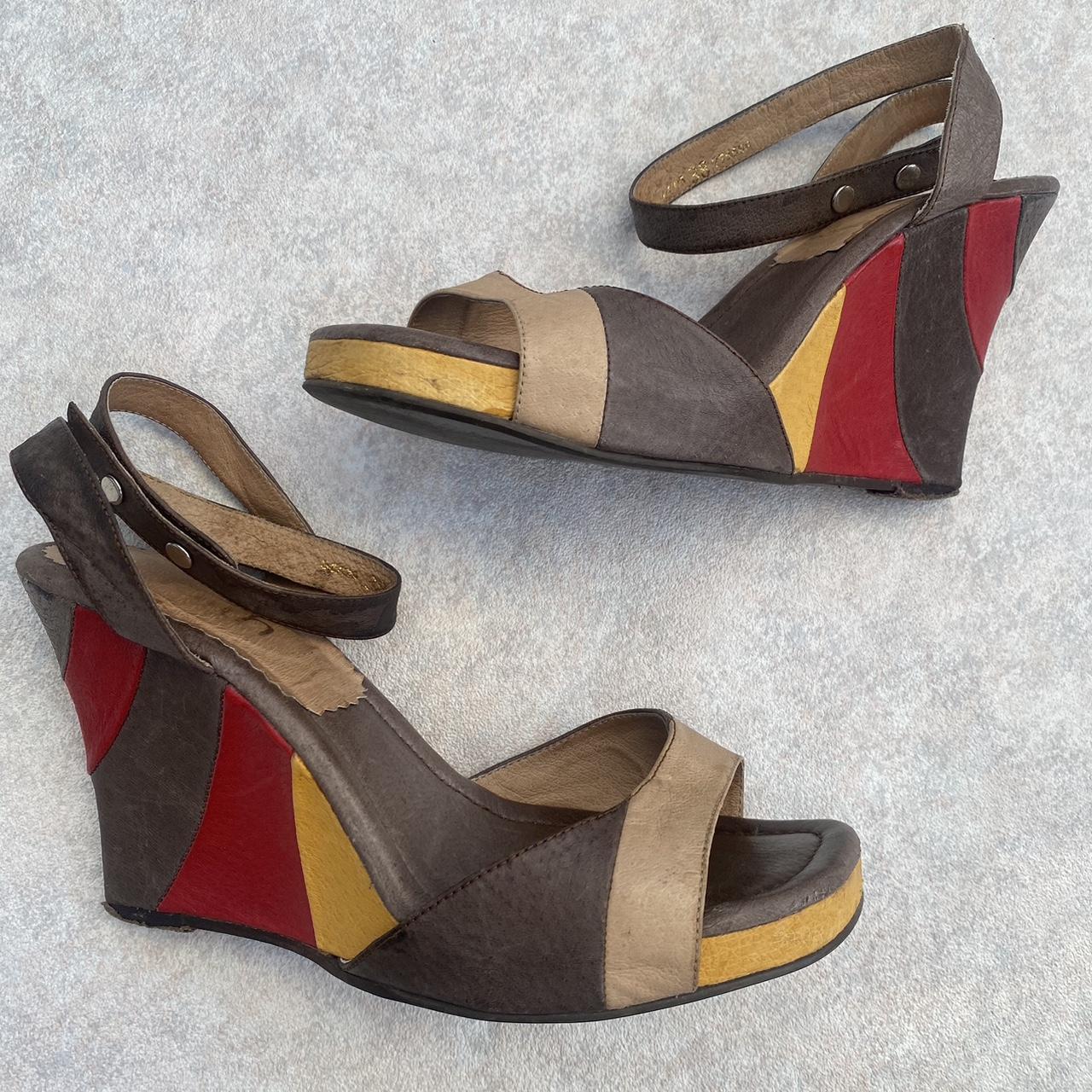 Y2K vintage faith wedges Size 5 See pictures for... | Depop